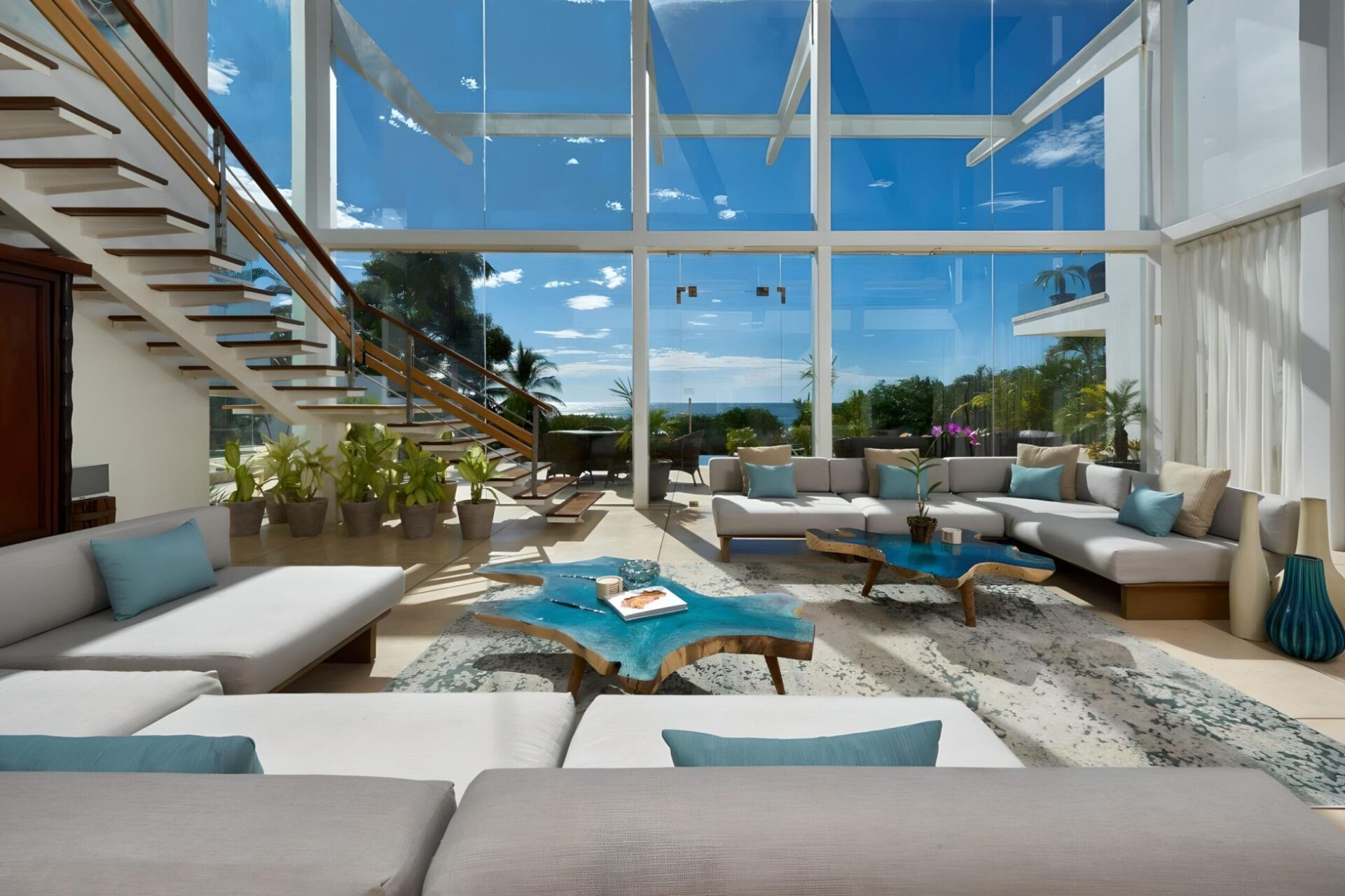 Casa Crystal, Oceanfront Estate Home | Flamingo Beach Realty
